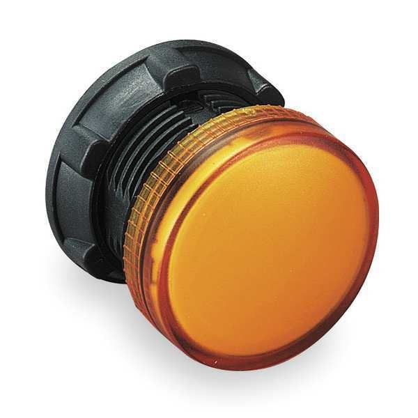 Schneider Electric Pilot Light Head,Yellow,22mm (ZB5AV05) | Zoro