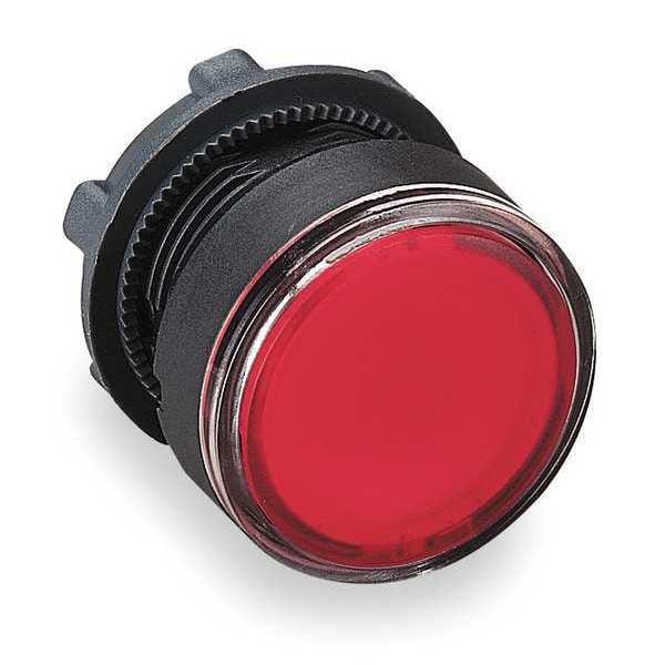 Schneider Electric Illuminated Push Button Operator, 22 mm, Red ZB5AW343 | Zoro
