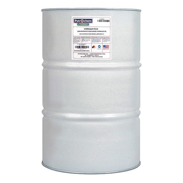 Petrochem 55 gal Drum, Hydraulic Oil, 32 ISO Viscosity, 10W SAE ...