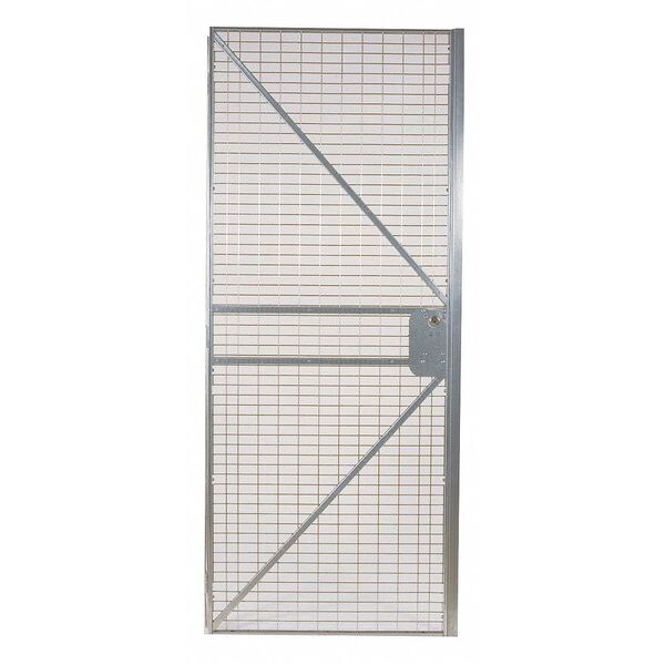 Folding Guard Wire Partition Hinged Door, 3 ft x 8 ft H3 | Zoro