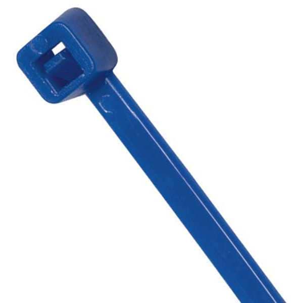 Power First Cable Tie, 12 in L, 3 1/4 in Max Bundle Dia., Blue, Nylon 6 ...