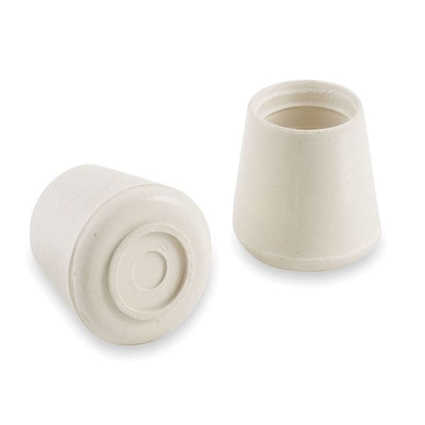 6J563 Protective Leg Tips,Slip-On,Round,PK24 | Zoro.com
