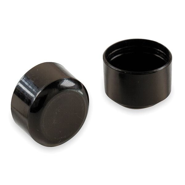 Zoro Select Protective Leg Tips, Slip-On, Round, PK24 6J599 | Zoro