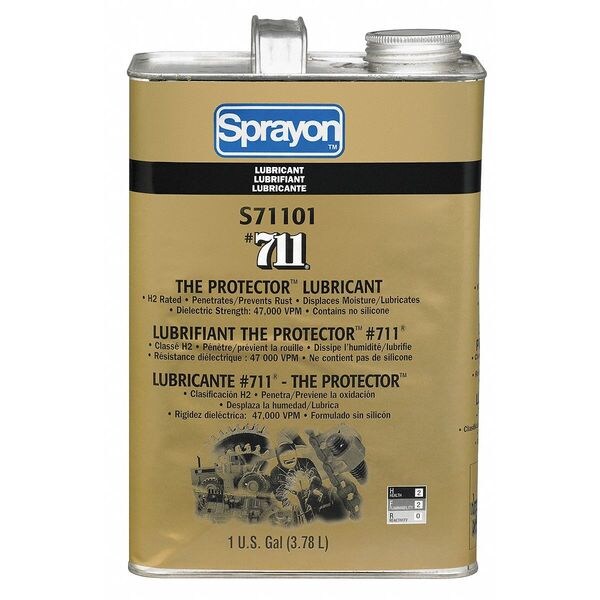 Sprayon Multipurpose Lubricant, 1 gal., Can, Amber S71101000 | Zoro