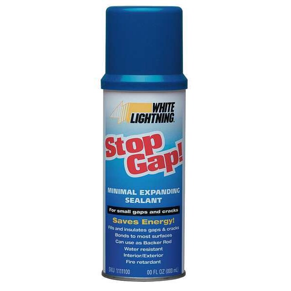 White Lightning Spray Foam Sealant, 12 oz, Tan WL1111100 | Zoro