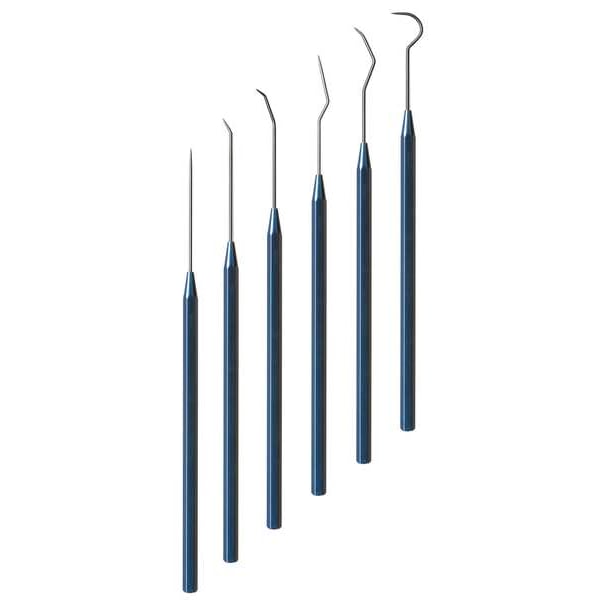 Moody Tool Precision Probe Set, Combo, Aluminum, 6Pc 55-1292 | Zoro