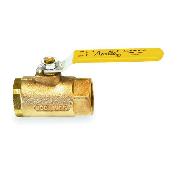 Apollo Valves Manual 2-Way Ball Valve, 1/2 in FNPT x 1/2 in FNPT ...