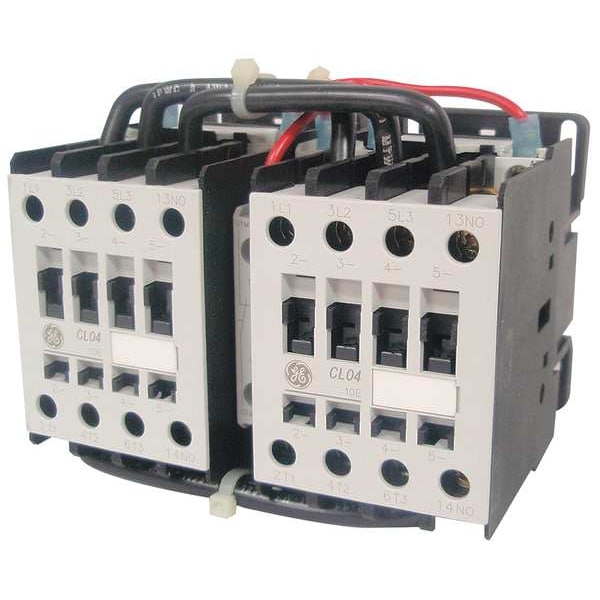 Abb Miniature IEC Magnetic Contactor, 3 Poles, 120 V AC, 9 A, Reversing ...