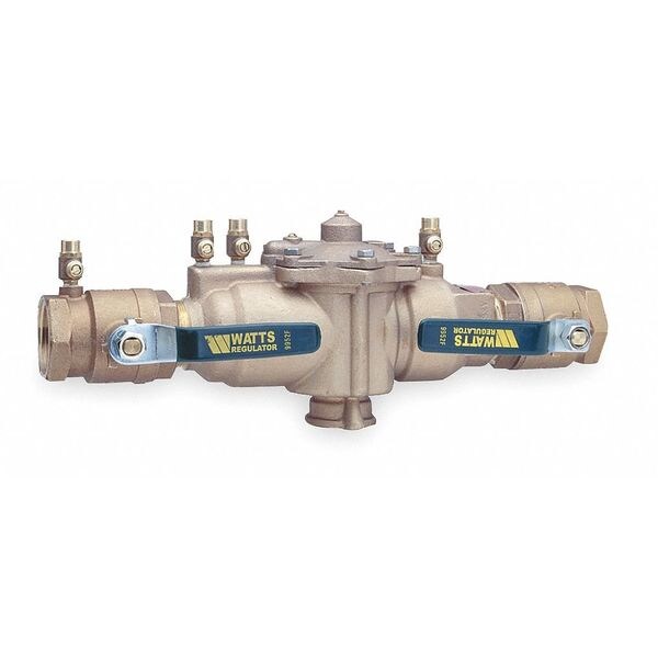 Watts Reduced Pressure Zone Backflow Preventer 009QT | Zoro