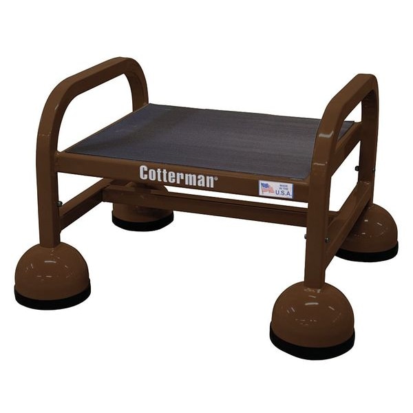 Cotterman 13" H Steel Rolling Platform, 1 Steps, 450 lb. Load Capacity ...