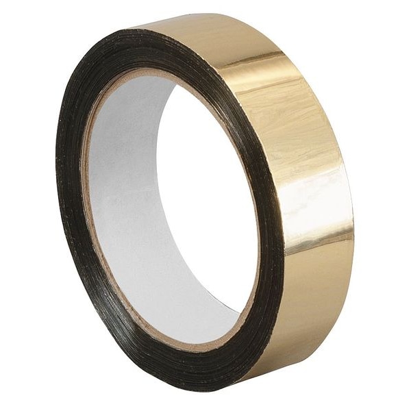 Tapecase Metalized Film Tape, 72 yd L, 1/2" W 15D347 | Zoro
