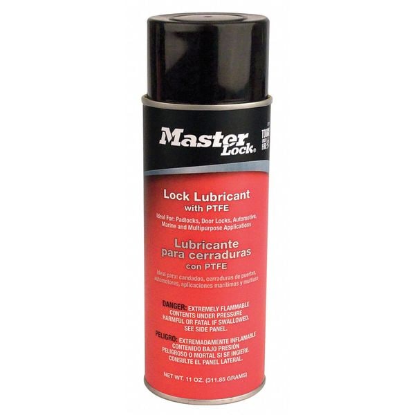 Master Lock Lock Lubricant, Aerosol Can, 11 Oz. 2311 | Zoro