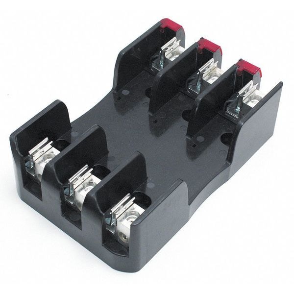 Littelfuse Fuse Block, R UL Class, 3 Poles, Box Lug LFR60100-3CID | Zoro
