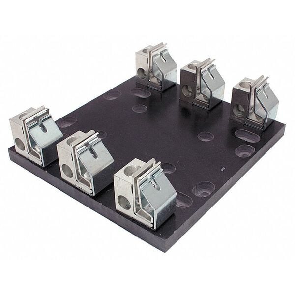 Littelfuse Fuse Block, K5 UL Class, 3 Poles, Box Lug LFH60200-3C | Zoro