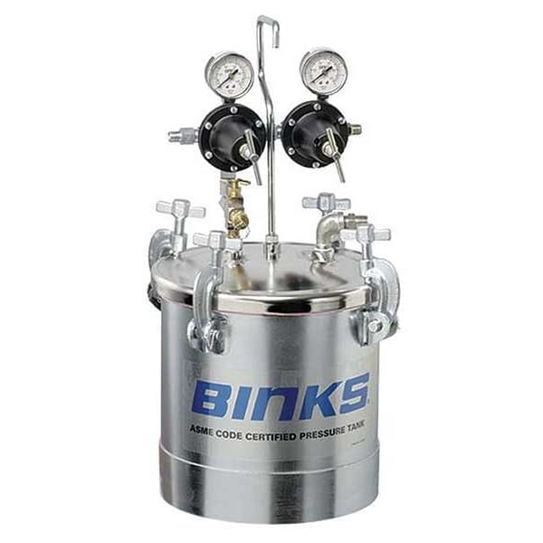 Binks Pressure Tank, 2.8 Gal 83Z-220 | Zoro