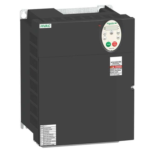 Schneider Electric Variable Frequency Drive, 20 HP, 400-480V ...