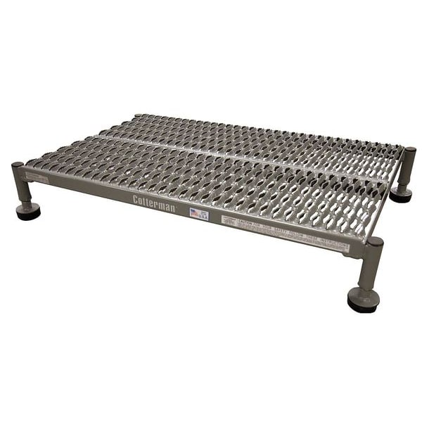 Cotterman Work Platform, 6 in to 9 in H, 24 in W, 36 in D, Steel, 800 ...
