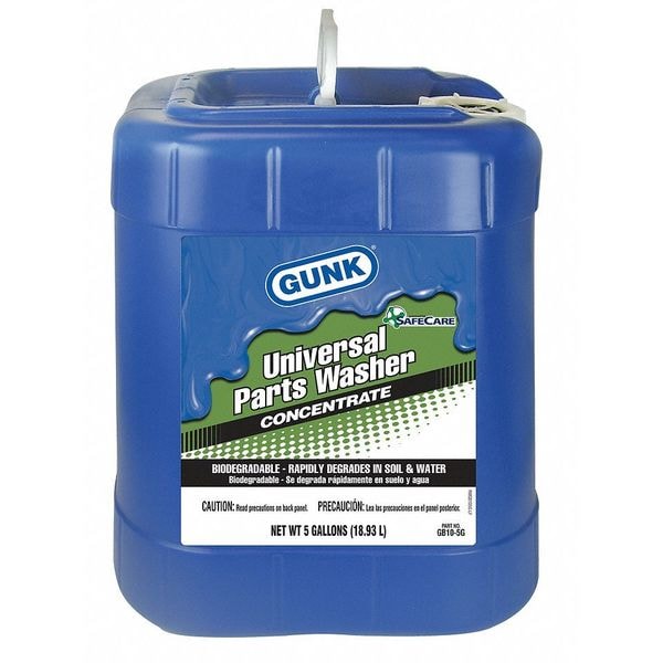 Gunk Parts Washer Cleaner, Concentrate, 5 Gal. GB10-5G | Zoro