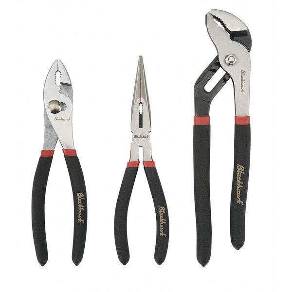 BLACKHAWK BY PROTO - 3Pliers Set, Ergonomic Handle - PT-1003S