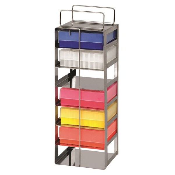 Heathrow Scientific Freezer Rack, Cryo-Boxes, 2.0mL HS2862AD | Zoro