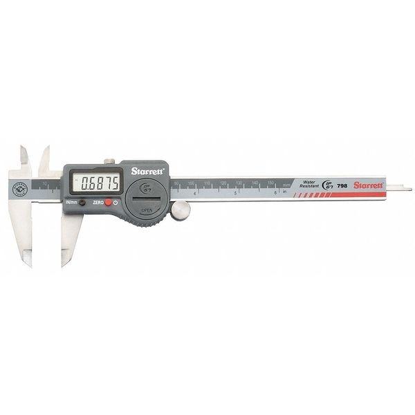 Starrett Electronic Digital Caliper,0 to 6 In (798A-6/150) | Zoro
