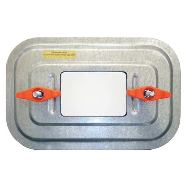 Ductmate Observation Access Door, 11 In. W, 7 In. H GRDO106GA | Zoro