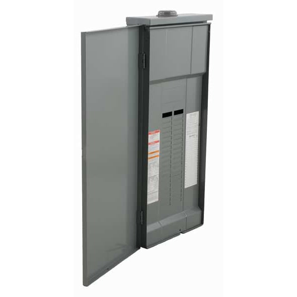 SQUARE D QO Load Center 200 A, 40, 120/240V AC, Convertible, Main Lug ...