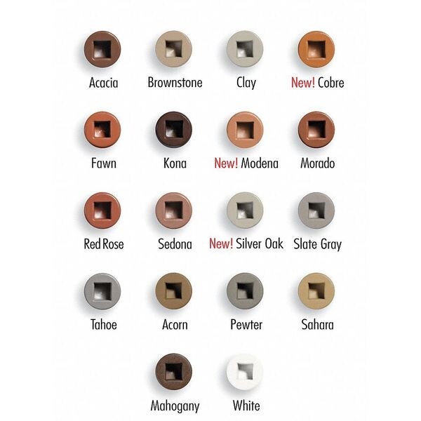 Fastenmaster Compositie Screw, 2 3/4 in L, 1125 PK FMCTXT-AZ750TD | Zoro