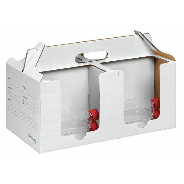 Heathrow Scientific Caddy, Lab, Flask, Pk 2 HS23481 | Zoro