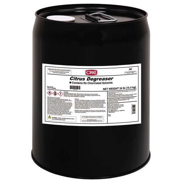 Crc Heavy Duty Cleaner/Degreaser, 5 gal Bucket, Ready to Use, Solvent ...