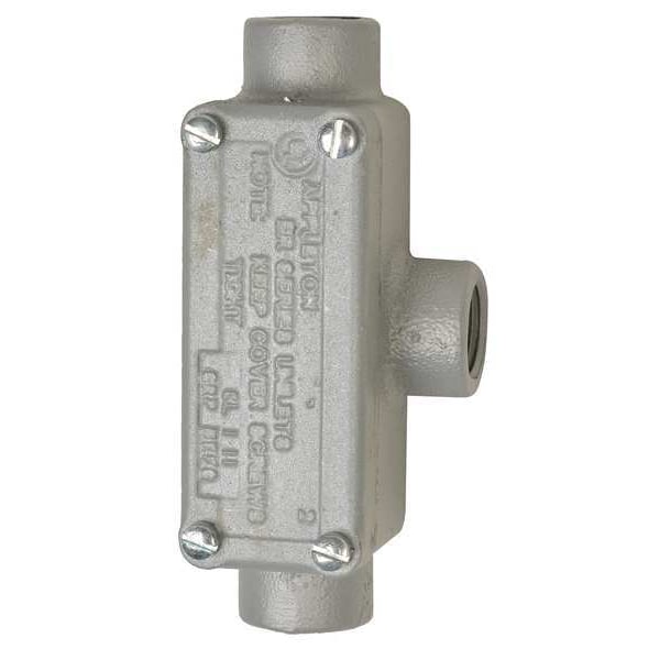 Appleton Electric Conduit Outlet Body w/Cover, Iron, TB ERTB75 | Zoro