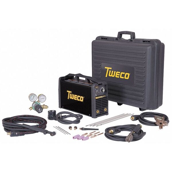 Tweco TIG Welder, ArcMaster 161S TIG/Stick Series, 115/230VAC W1003603 ...