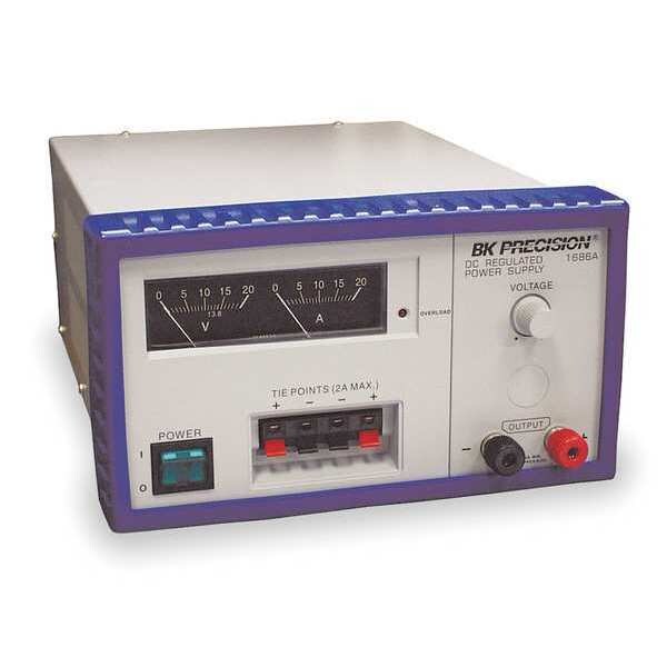 B&K Precision Power Supply, 3-14 Vdc, 12 A 1686A | Zoro
