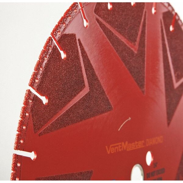 Ventmaster Diamond Saw Blade, All Purpos, 14 in. Dia. TV406-101 | Zoro