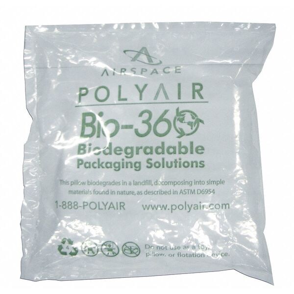 Polyair Air Pillow Film, 1800 ft. x 8 In G18512-BIO | Zoro