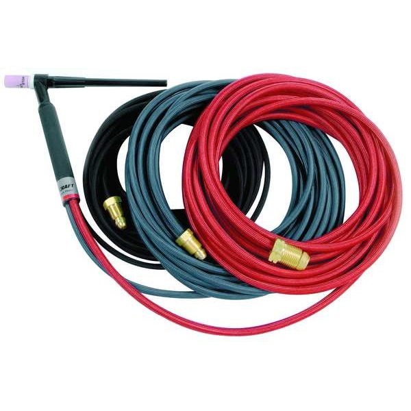 Miller Electric Torch Kit,W-250,25 ft.,Braided (WP2025RM) | Zoro
