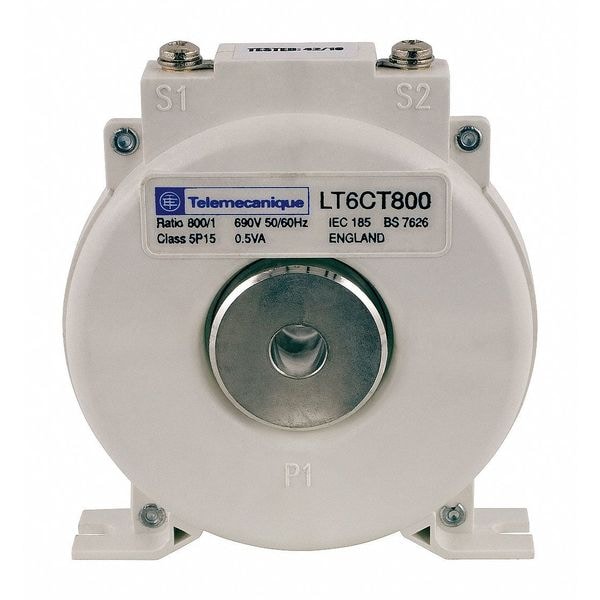 Schneider Electric Solid Core Current Transformer, 0 to 800A, 0 to 1A ...