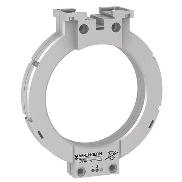 Schneider Electric Ground Fault Sensor, Toroid, 120 mm, 250A 50440 | Zoro
