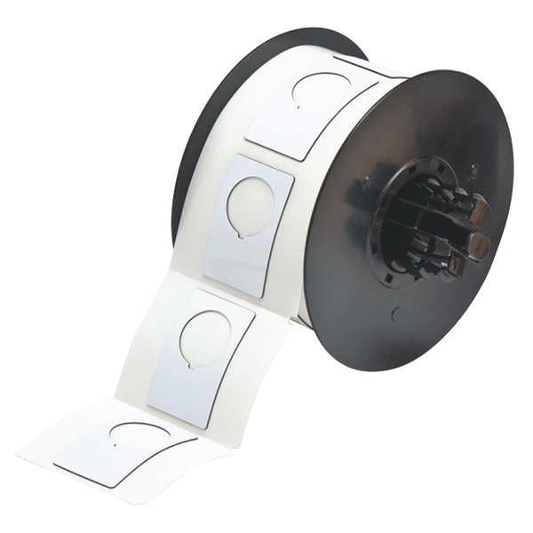 Brady Raised Panel Label, White, Labels/Roll: 180 B30EP-168-593-WT | Zoro