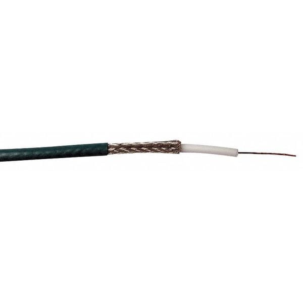 Gepco Coaxial Cable, RG-59, 20 AWG, Black VPM2000-0.41 | Zoro