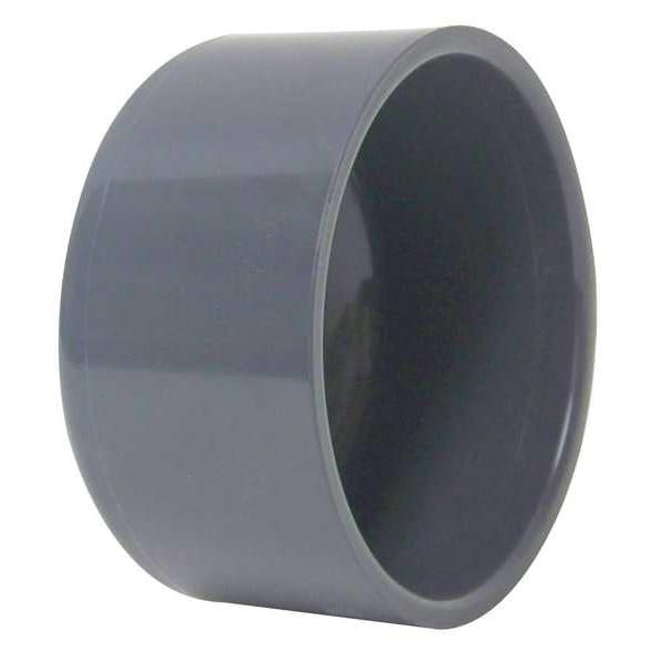 Plastic Supply 4" PVC End Cap PVCCA04 | Zoro
