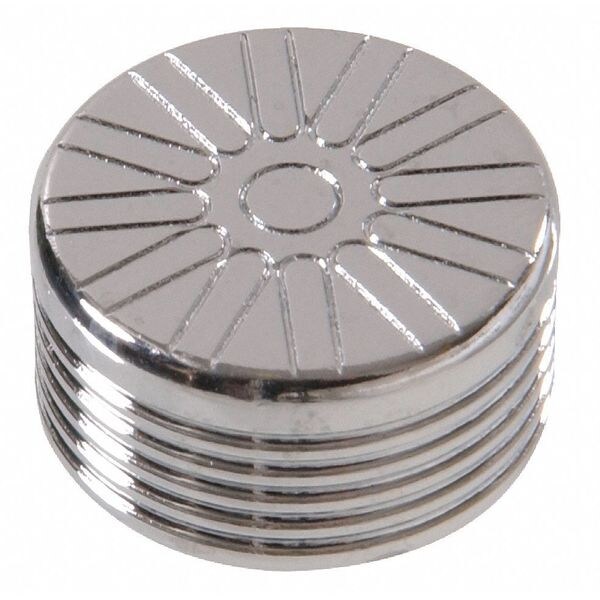 Zoro Select Socket Spoke Bolt Cap, 3/8 in Dia, 3/8 in Fits Bolt Dia ...