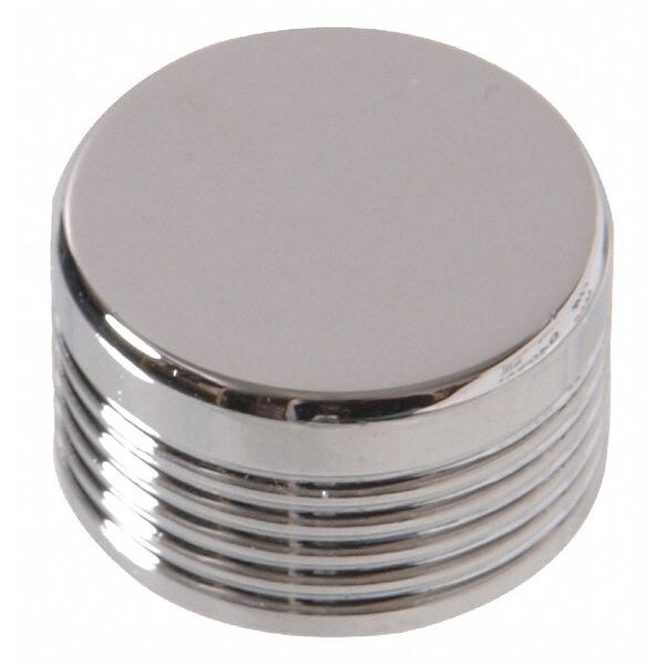 Zoro Select Hex Spoke Bolt Cap, M6 Dia, M6 Fits Bolt Dia, Steel Chrome ...