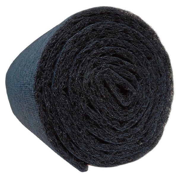 Zoro Select 25 in x 15 ft x 2 in Hog Hair Air Filter Roll, MERV 6, Blue ...