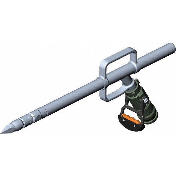 Pok Piercing Fire Hose Nozzle, 1-1/2 In. 8955-1.5-NST | Zoro