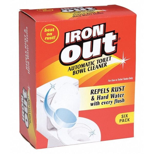 Iron Out Toilet Bowl Cleaner, 7.6 oz., White AT46N | Zoro