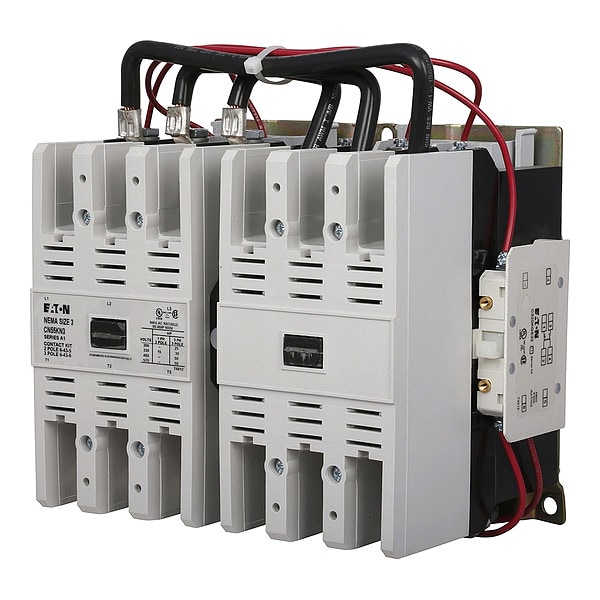 Eaton 240VAC Reversing Magnetic Contactor 3P 90A NEMA 3 CN55KN3B | Zoro