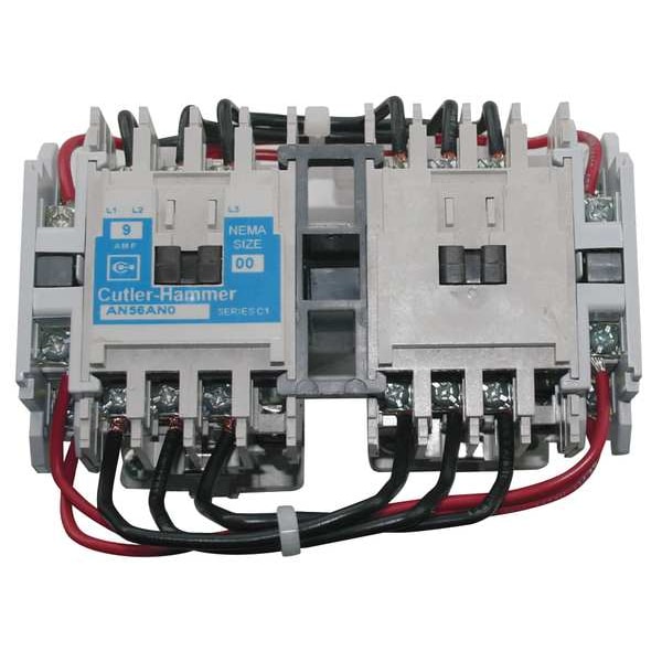Eaton 24VAC Reversing Magnetic Contactor 3P 27A NEMA 1 CN55DN3TB | Zoro