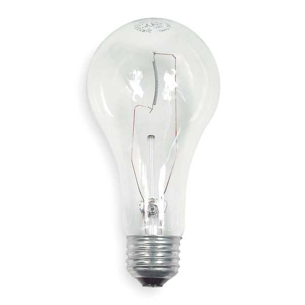 Ge Lighting GE LIGHTING 200W, A21 Incandescent Light Bulb 200A/CL-1 | Zoro