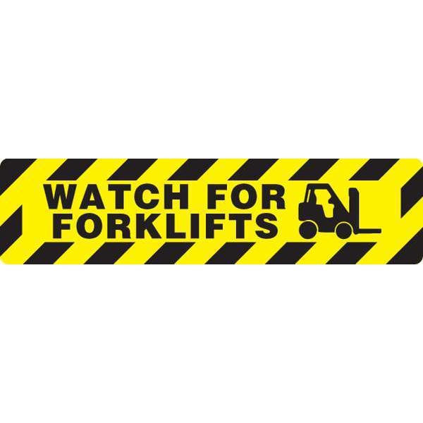 Zoro Select Caution Sign, 6" Height, 24" Width, Vinyl, Rectangle ...